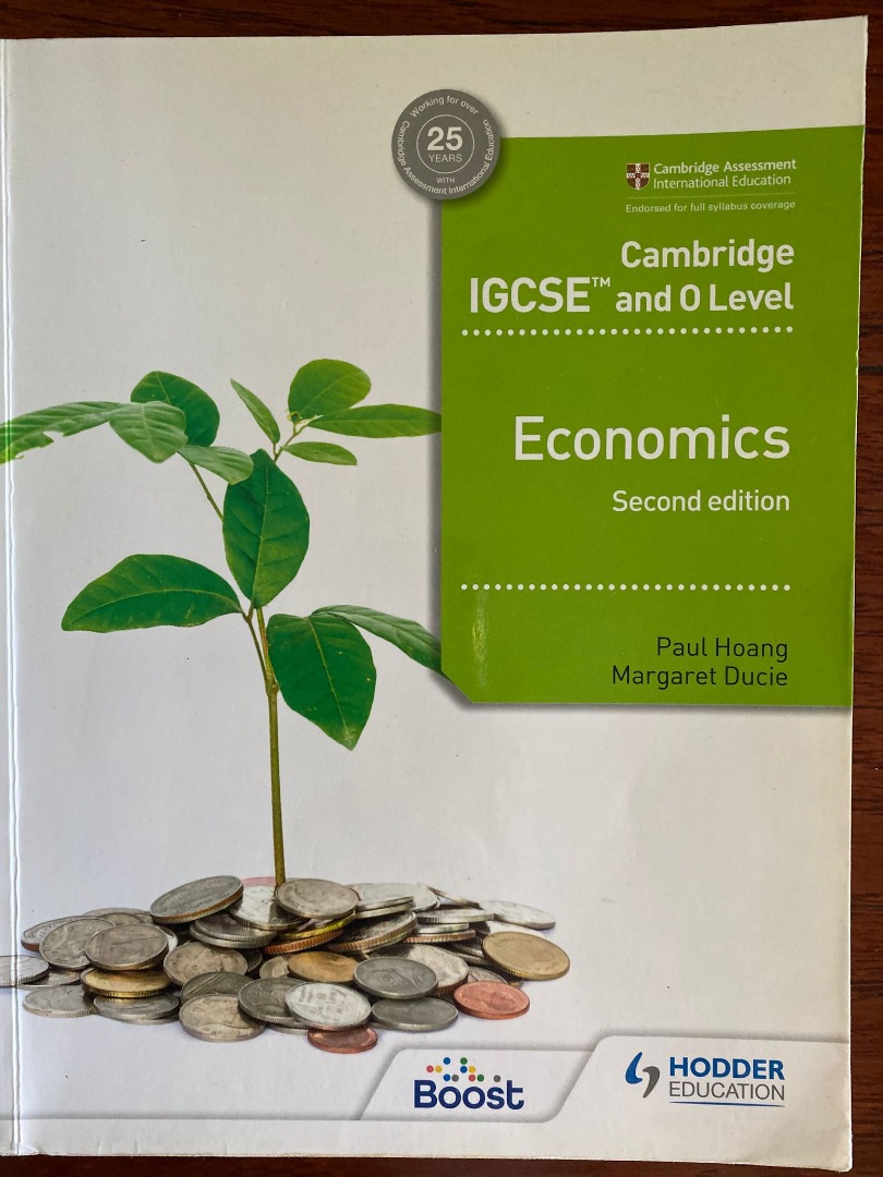 Economics Second Edition Textbook for Cambridge IGCSE and O Level, Hobbies & Toys, Books ...
