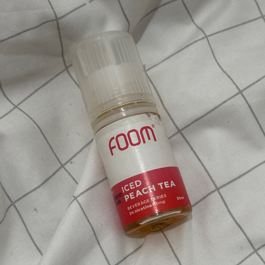 Foom Liquid Peach Iced Tea 30ml Pods salt nic, Serba Serbi, Others di ...