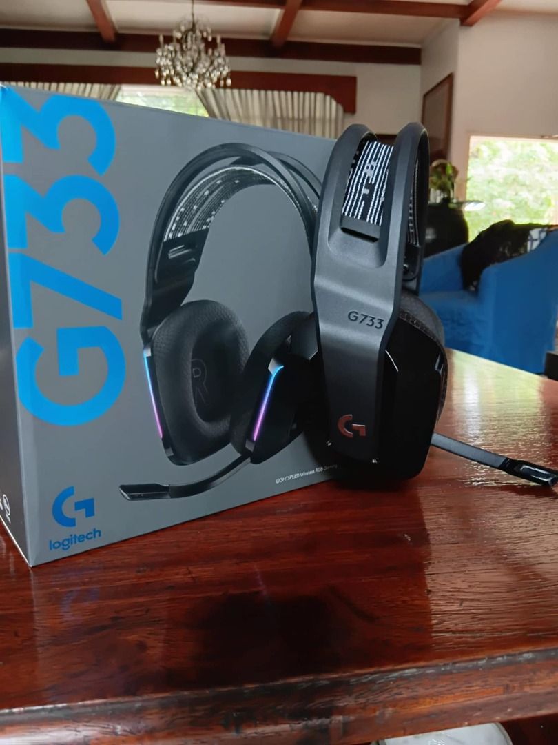 For sale Logitech G733 Wireless Gaming Headset, Audio, Headphones ...