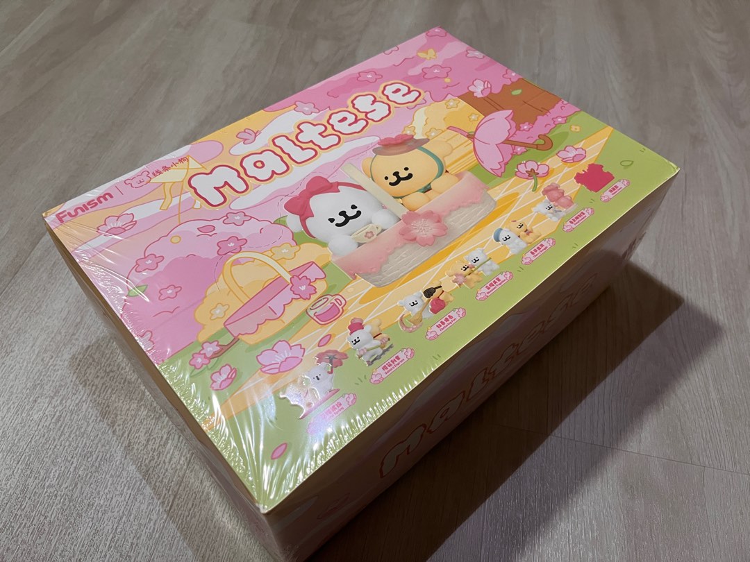 Full Set of Funism x Maltese Cherry Blossoms Series Blind Box [Pre ...