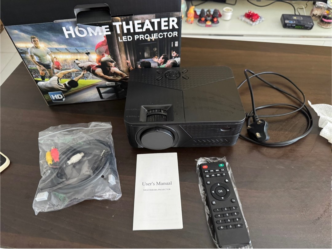 Home Theater LED Projector - HD, TV & Home Appliances, TV ...