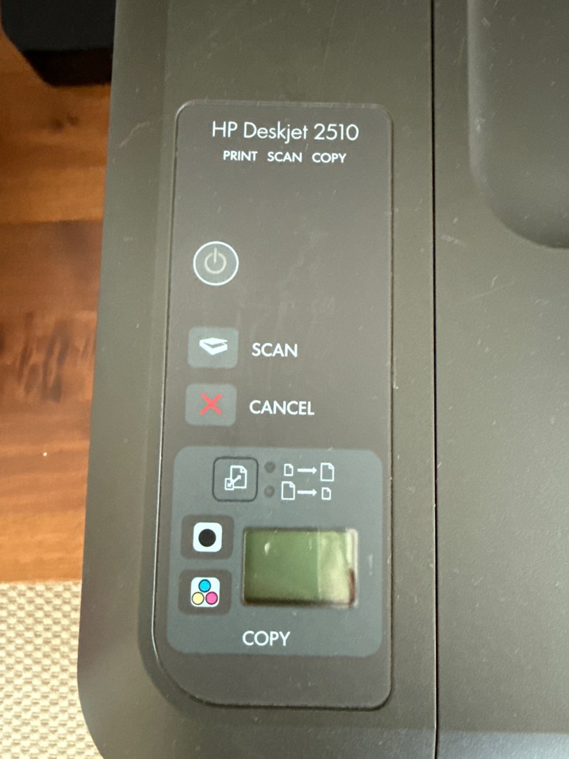 HP Deskjet 2510 All-in-One Printer, Computers & Tech, Printers, Scanners & Copiers on Carousell