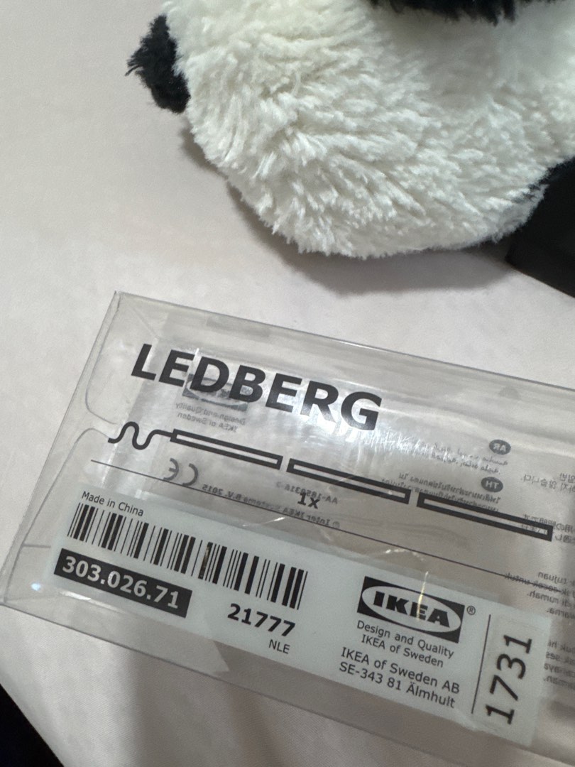 IKEA LEDBERG LED Strip Light, Furniture & Home Living, Lighting & Fans ...