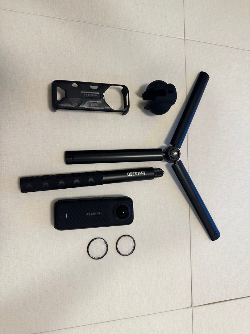 Insta360 X4 8K 360 Action Camera - Complete Set, Photography, Cameras ...