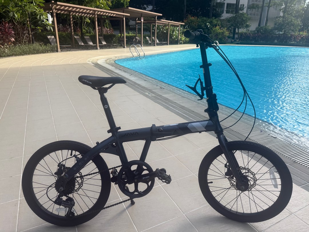Java TT7 20-inch Foldable Bike, Sports Equipment, Bicycles & Parts, Bicycles on Carousell