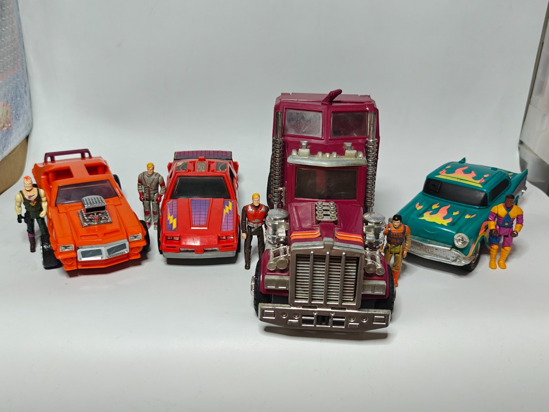 Kenner M.A.S.K. Thunderhawk RHINO Hurricane STINGER Pontiac GTO with ...