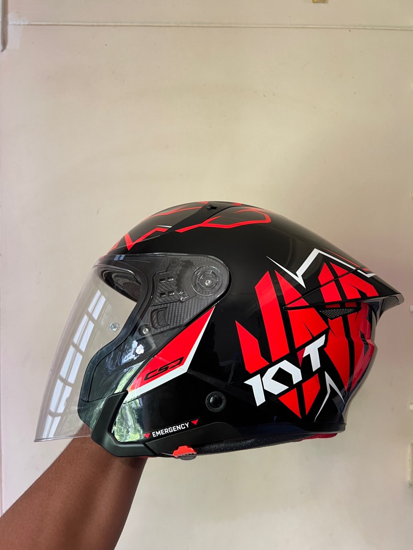 KYT TTR JET, Motorcycles, Motorcycle Apparel on Carousell