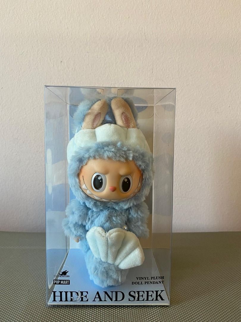 Labubu Merbubu Hide and Seek Vinyl Plush Doll Pendant Pop Mart, Hobbies ...