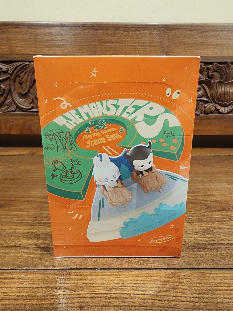 Labubu The Monsters Playing Games Series Scene Sets 6 Blind Boxes ...