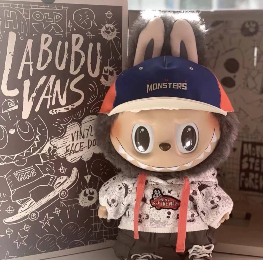 Labubu x Vans Vinyl Face Doll, Hobbies & Toys, Toys & Games on Carousell