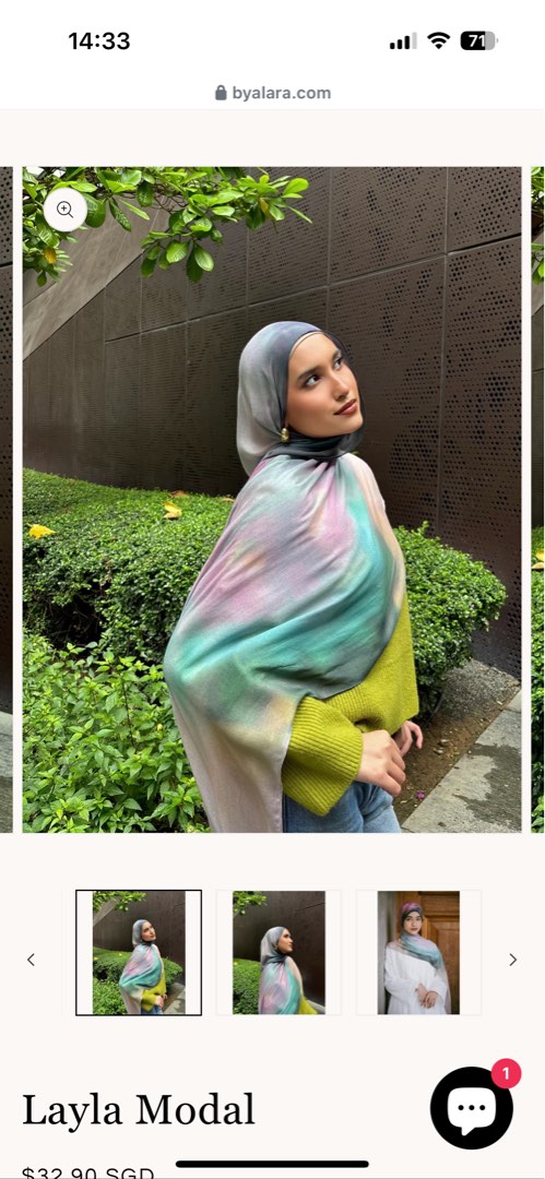 Layla Modal Scarf by Alara Alaaraa_co, Women's Fashion, Watches ...