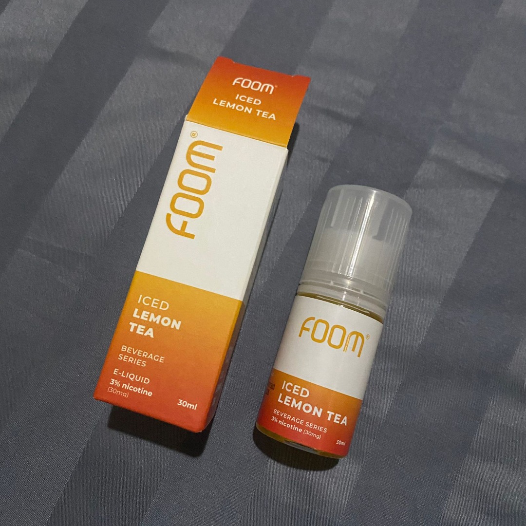 Liquid FOOM Iced Lemon Tea, Serba Serbi, Others di Carousell