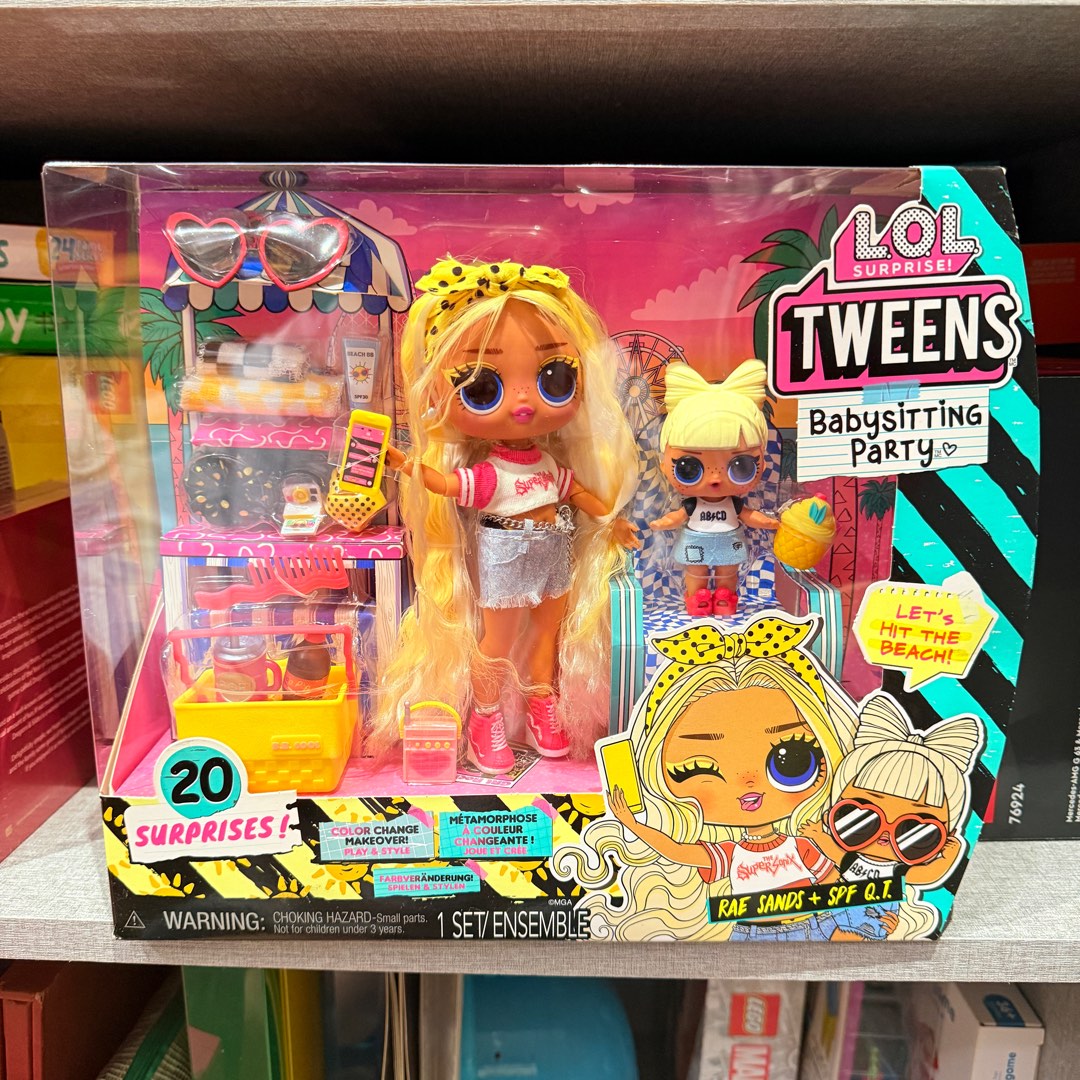 LOL Surprise Tweens Babysitting Party Rae Sands & SPF Q.T., Hobbies ...