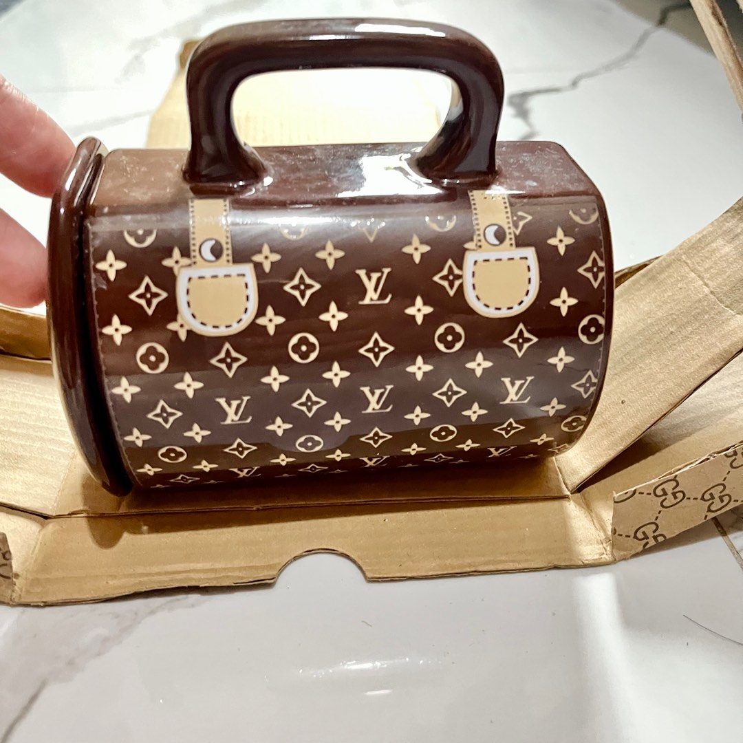 Louis Vuitton LV Mug with cover, Furniture & Home Living, Home Decor ...