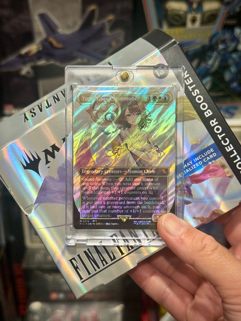 Magic the Gathering Final Fantasy Yuna, Grand Summoner Surge Foil ...