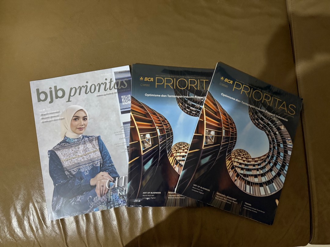 (MAJALAH PRIORITAS) BCA PRIORITAS & BJB PRIORITAS 2025, Buku & Alat Tulis, Majalah & Lainnya di ...