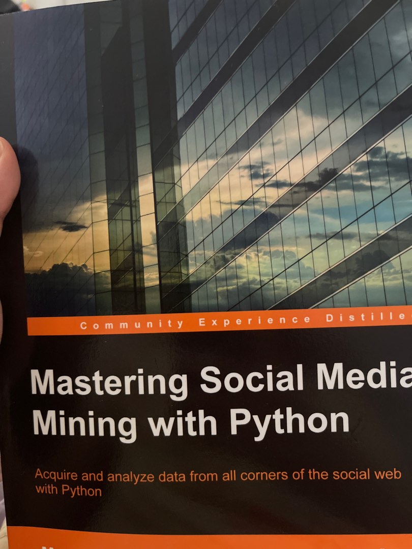 Mastering Social Media Mining with Python, Hobbies & Toys, Books ...