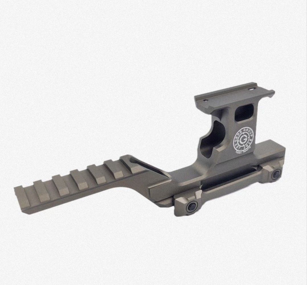 Metal CNC GBRS Hydra Riser Mount for Nerf / Gel Blaster. Left One Black ...