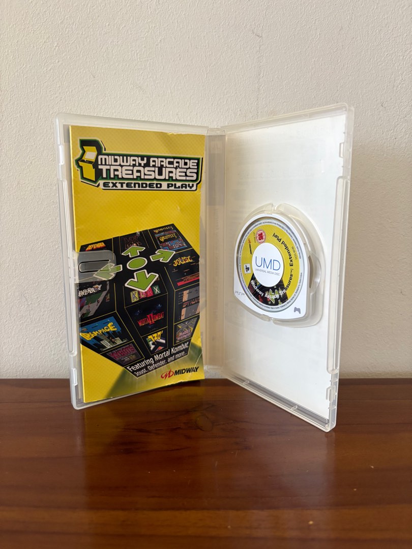 Midway Arcade Treasures: Extended Play - PSP, Video Gaming, Video Games ...