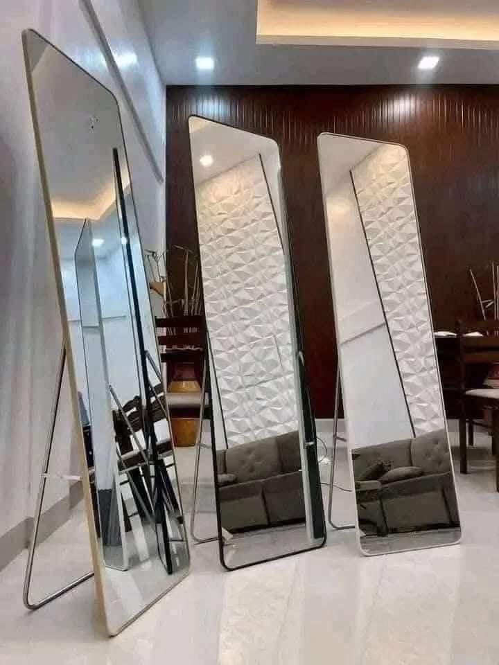 Mirro standee/hang mirror full body mirror, Furniture & Home Living ...