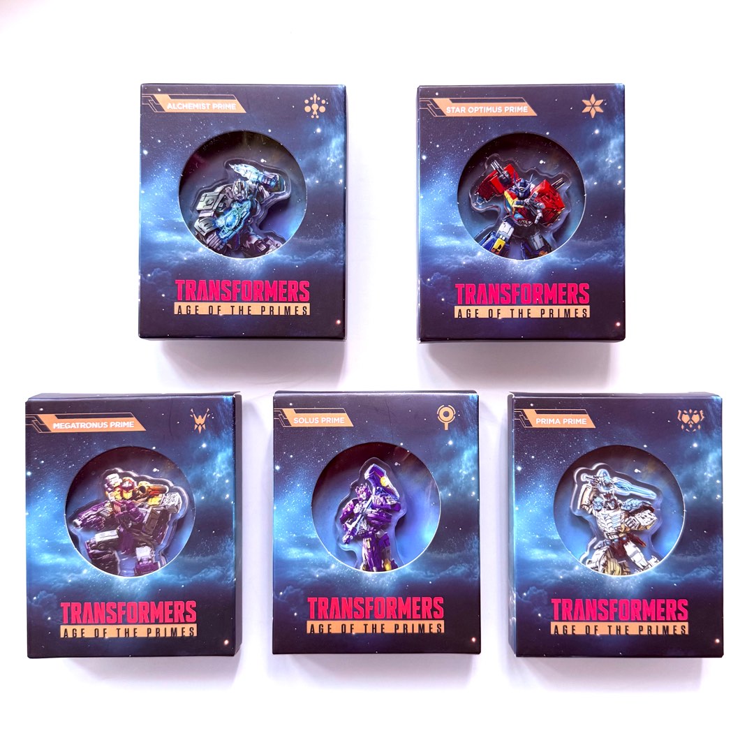 MISB Hasbro Transformers Age of The Primes Limited Edition Complete Set ...