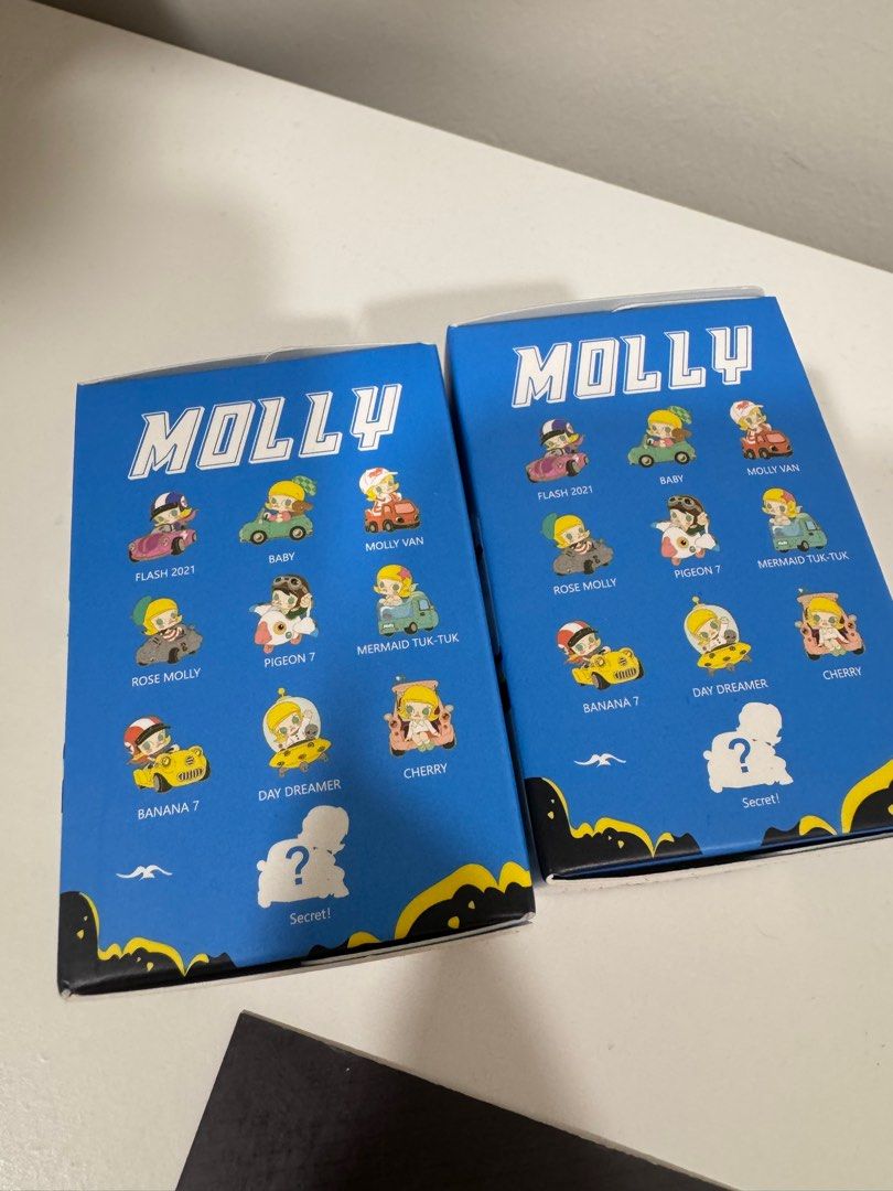 Molly Car Car Blind Box, Hobbies & Toys, Toys & Games on Carousell