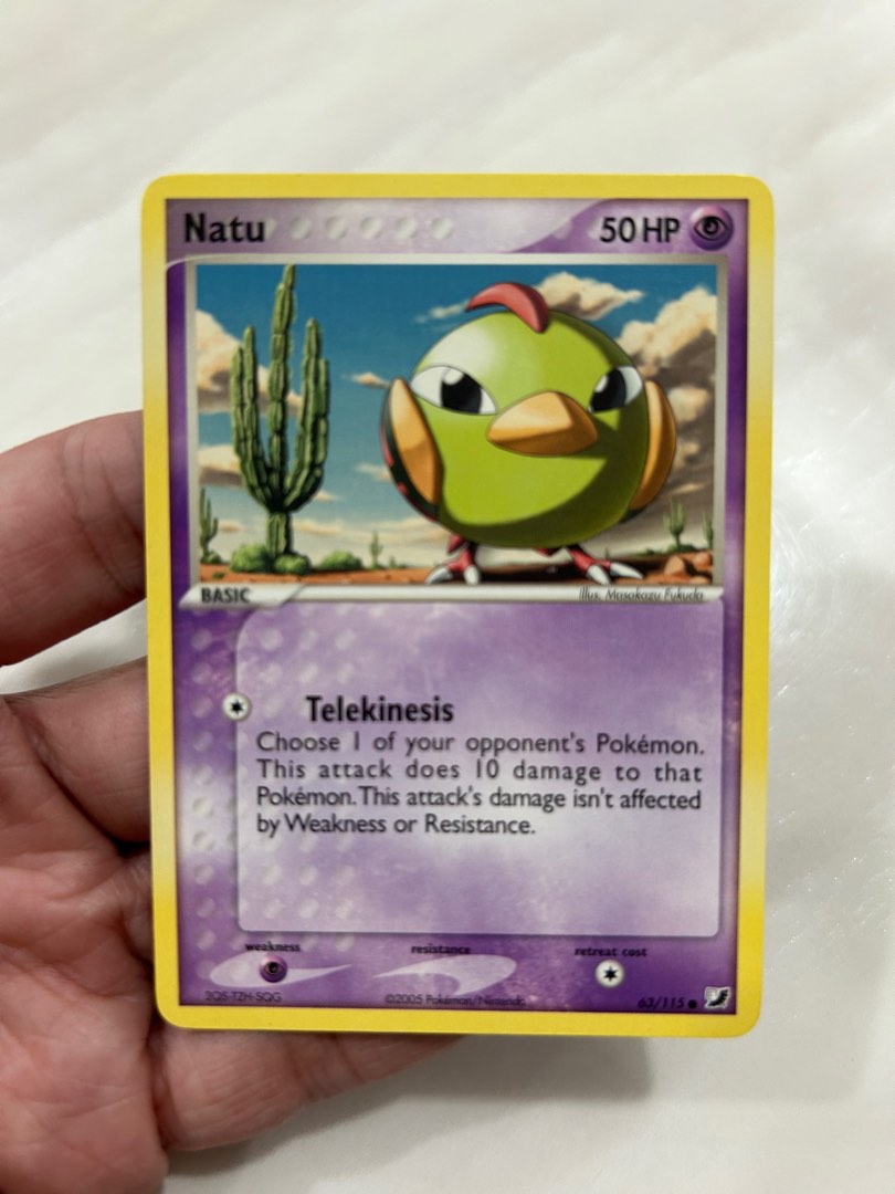 Natu - 63/115 - Common Ex Unseen Forces, Hobbies & Toys, Collectibles ...