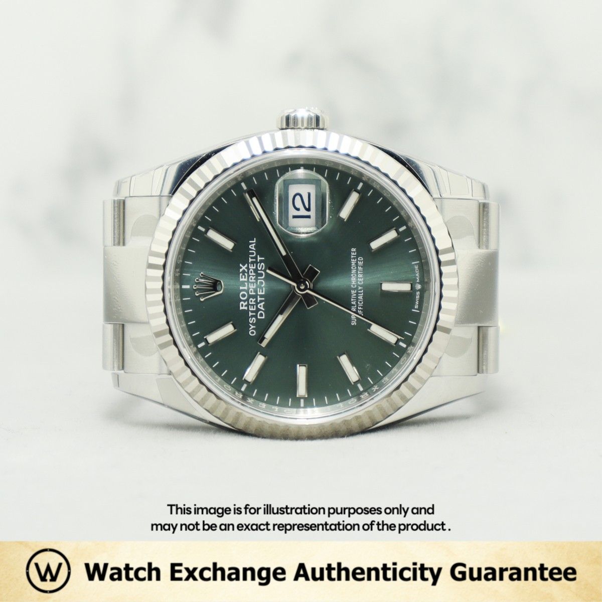 New Jun 2025 Rolex Datejust Oyster 126234 Mint Green Dial Z16168 ...