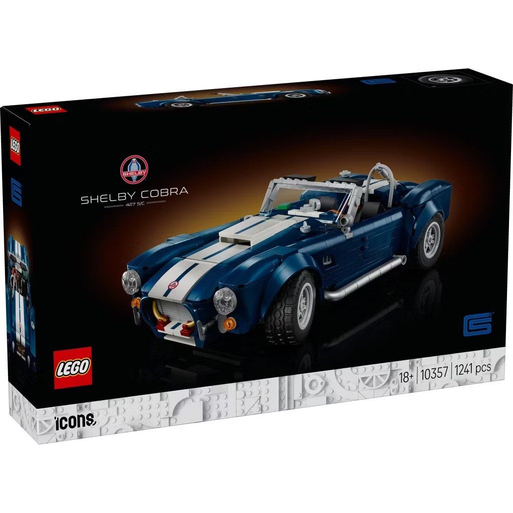 [NewJuly] LEGO Icons 10357 Shelby Cobra 427 S/C, Hobbies & Toys, Toys ...