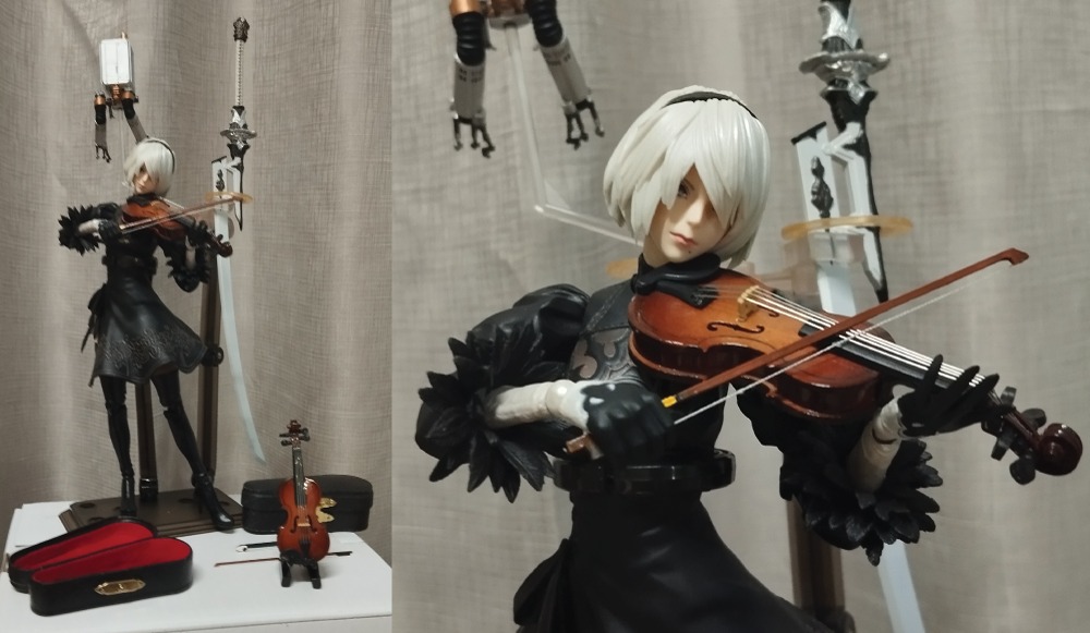Nier Automata Violin for Playarts kai, Hobbies & Toys, Toys & Games on ...