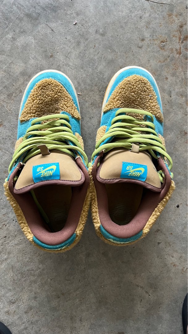 Nike SB Dunk Low Teddy Bear, Men's Fashion, Footwear, Sneakers on Carousell