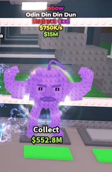 [ONLY $6] Rainbow Odin Din Din Dun - Brainrot God Steal A Brainrot SAB ...