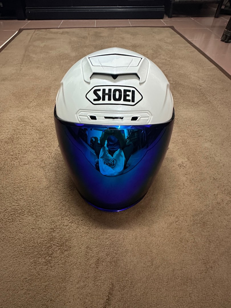ORIGINAL WHITE SHOEI JFORCE 4 XL, Motorbikes on Carousell