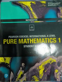 Pearson Edexcel International A Level Pure Mathematics 1/2/3/4 student ...