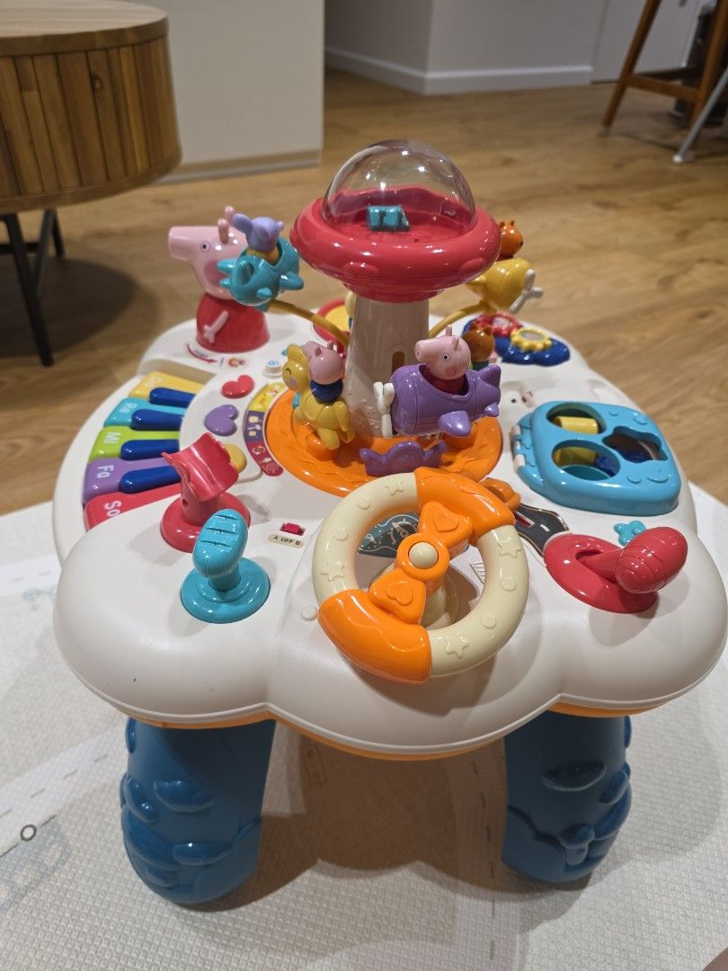Peppa pig Sit-to-Stand Activity Table, Babies & Kids, Infant Playtime ...