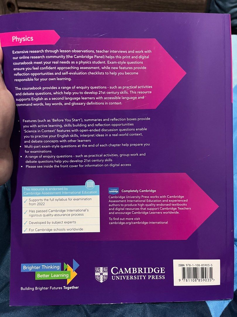 Physics Coursebook A Level, Hobbies & Toys, Books & Magazines ...