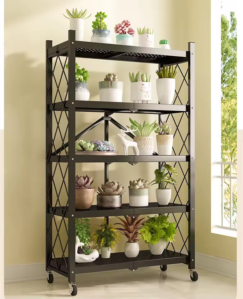 Plant Pot Rack | Multi-Level Plant Rack | Steel Frame Plant Stand ...