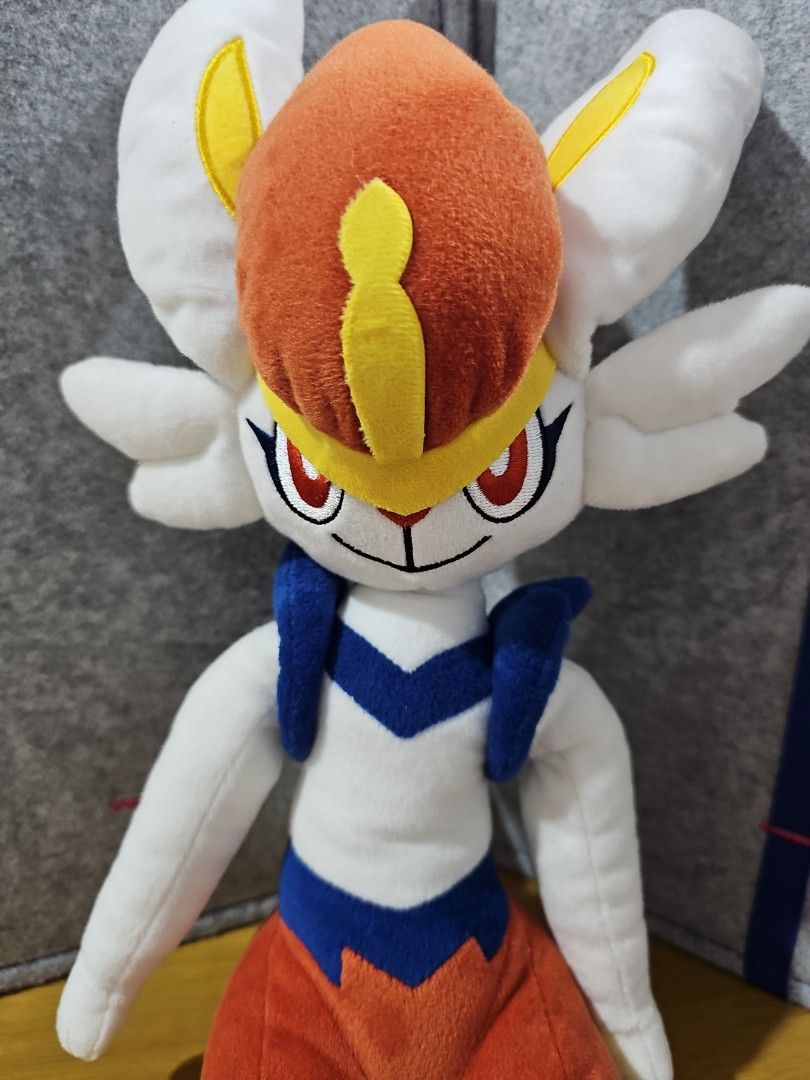 Pokemon Cinderace plush 45cm, Hobbies & Toys, Toys & Games on Carousell