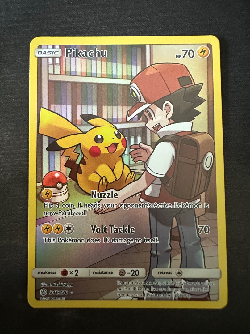 Pokemon TCG cosmic eclipse Pikachu secret Rare, Hobbies & Toys, Toys ...