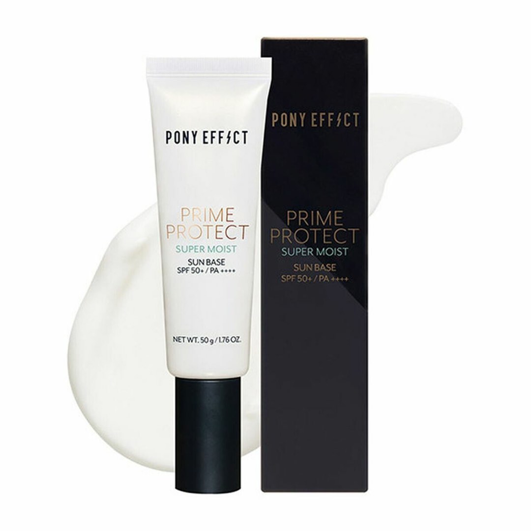 Pony Effect Prime Protect Super Moist Sun Base 50g SPF50+PA++++, 美容＆個人 ...