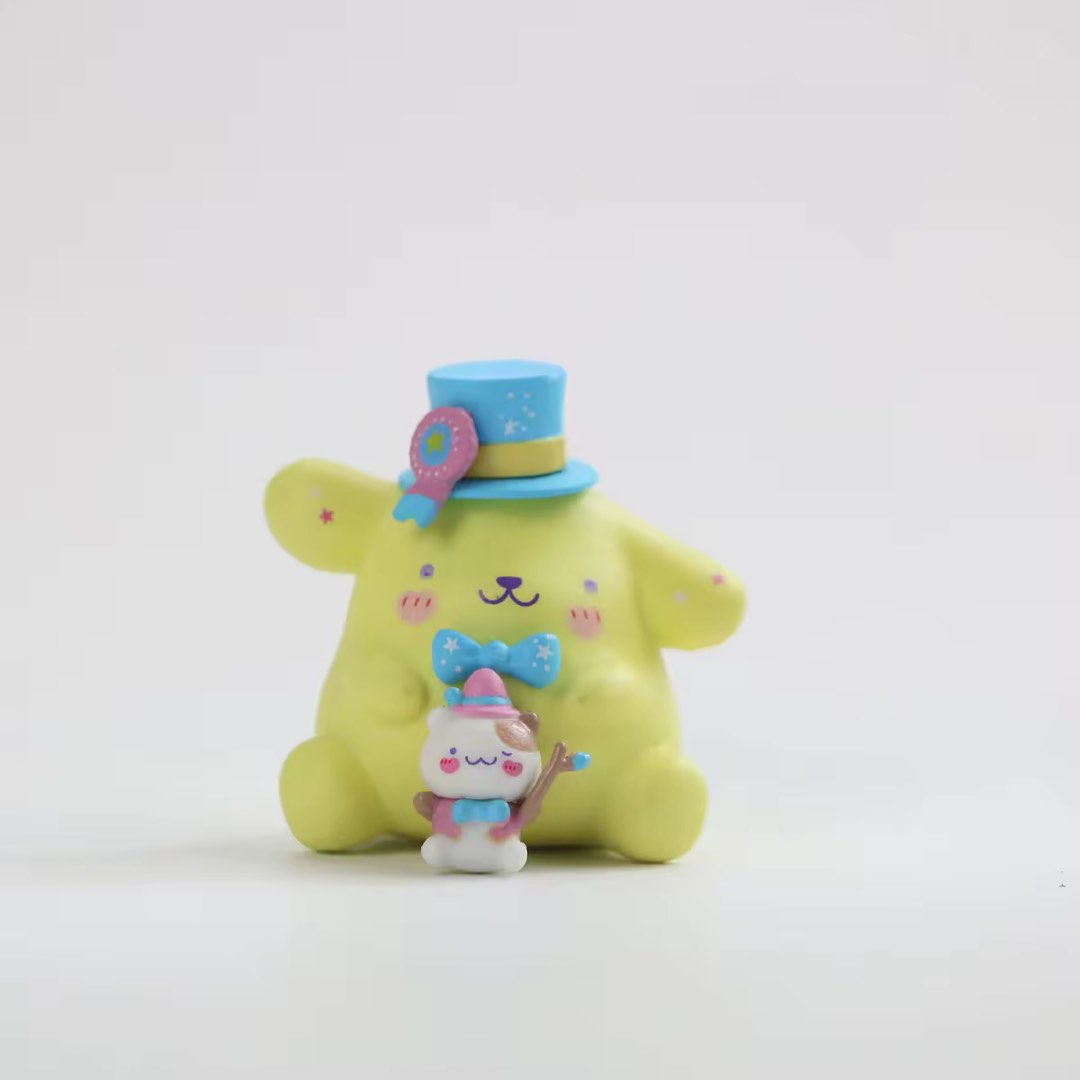 Pop Mart Sanrio Characters Pudding Dog Figurine Collectible Display Toy ...
