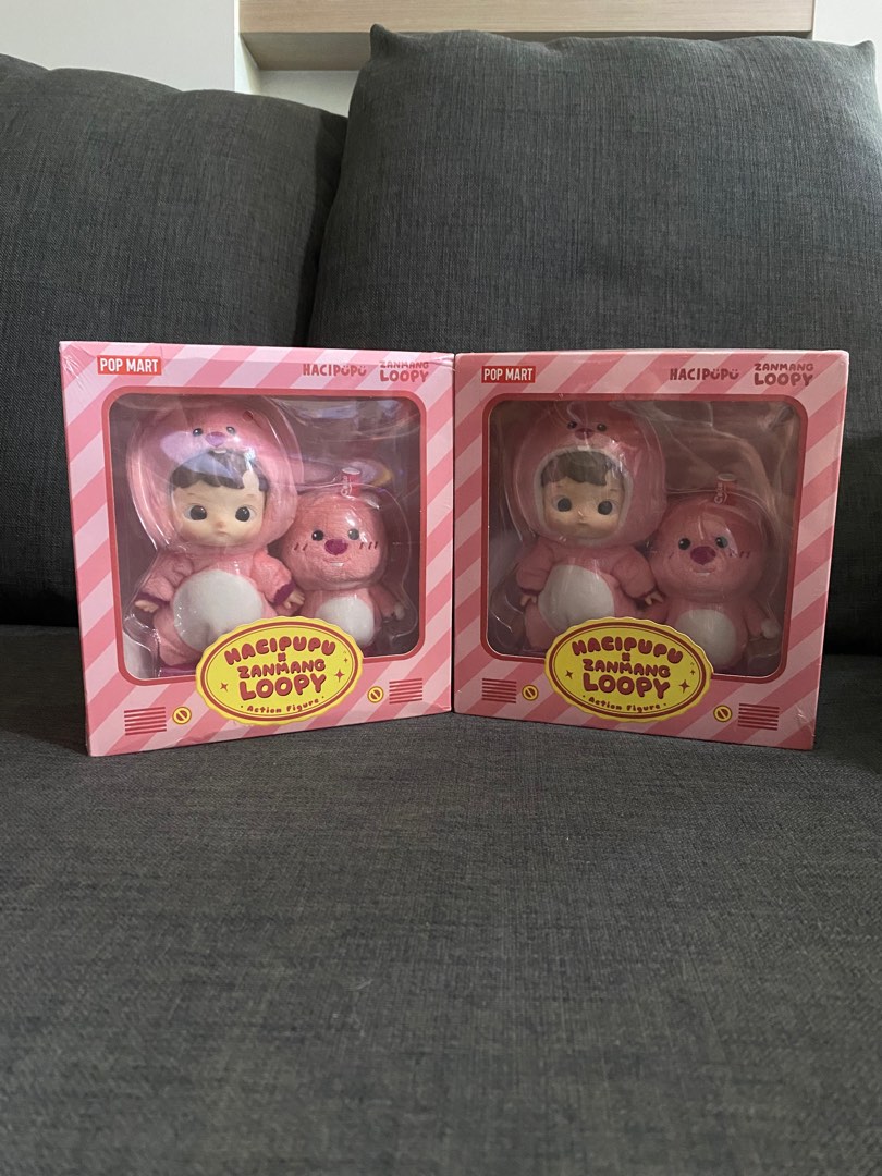 PopMart Hacipupu x Zanmang Loopy Figurine, Hobbies & Toys, Toys & Games ...