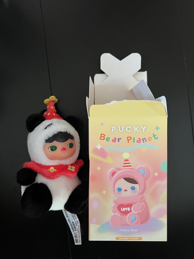 Popmart Pucky bear planet, Hobbies & Toys, Toys & Games on Carousell