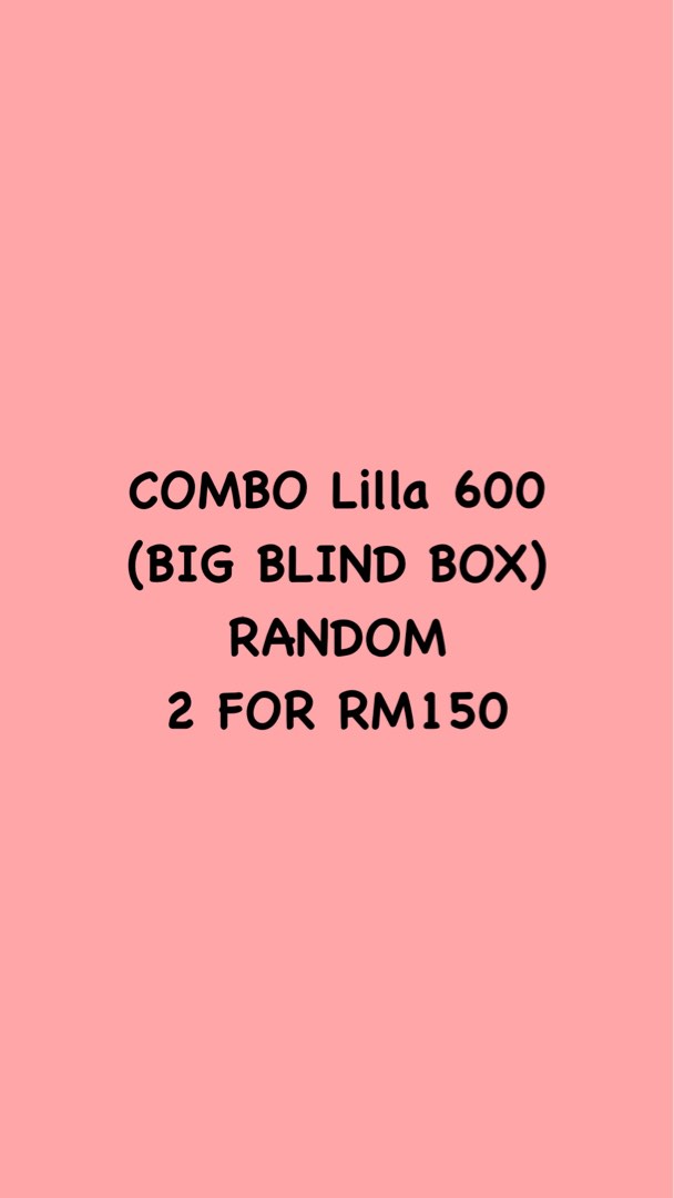 RANDOM BIG BLIND BOX, Hobbies & Toys, Toys & Games on Carousell