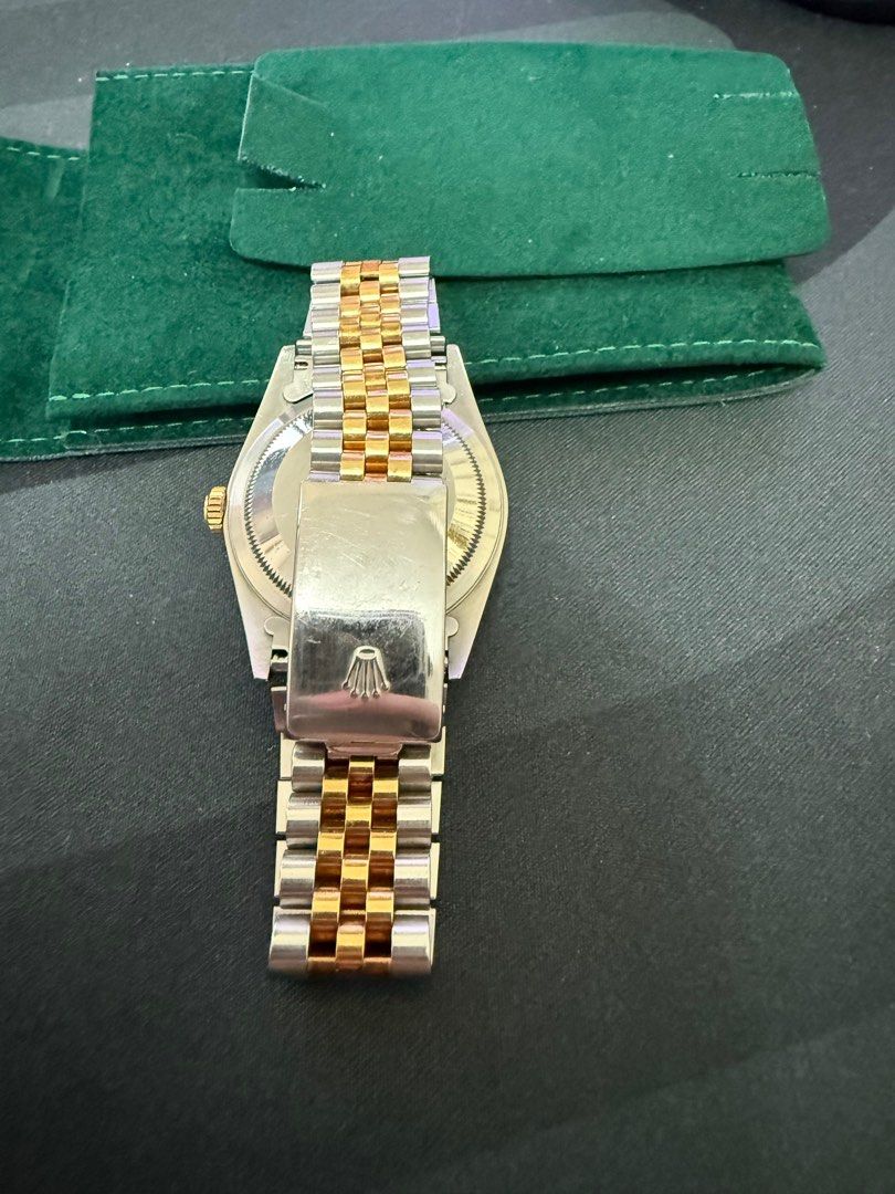 Rolex Oyster Perpetual Date Just 455b 36mm, Luxury, Watches on Carousell