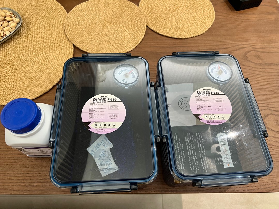 Samurai Dry Box - F380 Blue, Photography, Photography Accessories, Dry ...