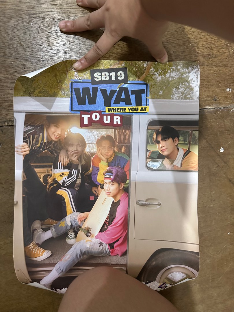 SB19 WYAT Official Poster, Hobbies & Toys, Memorabilia & Collectibles ...