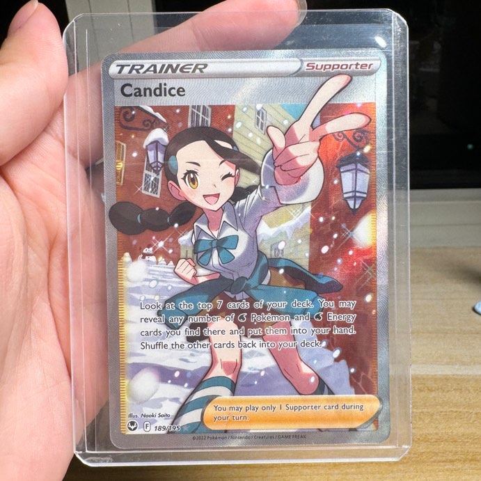 Silver Tempest Candice Full Art, Hobbies & Toys, Toys & Games on Carousell