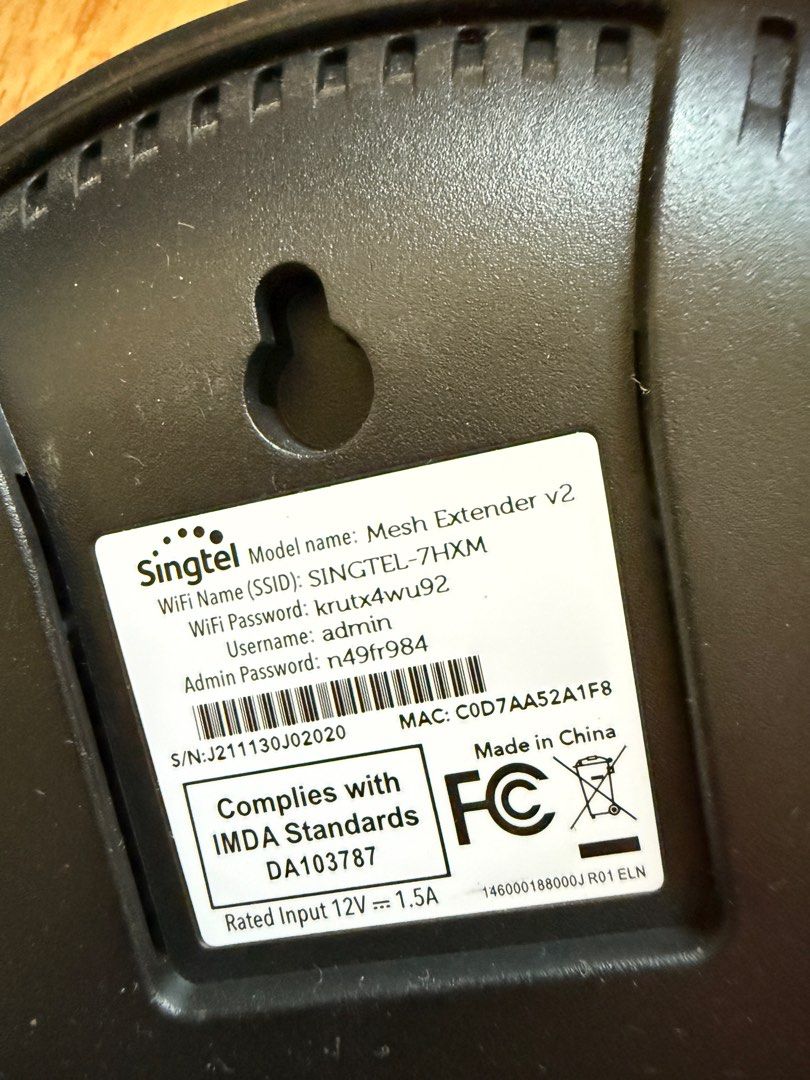 Singtel Mesh Extender V2 - Set of 5, Computers & Tech, Parts ...
