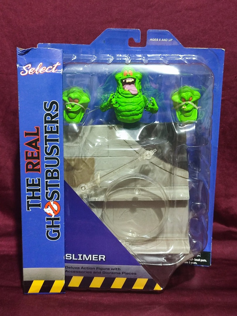 SLIMER, sealed - Diamond Select The Real Ghostbusters Stay Puft ...